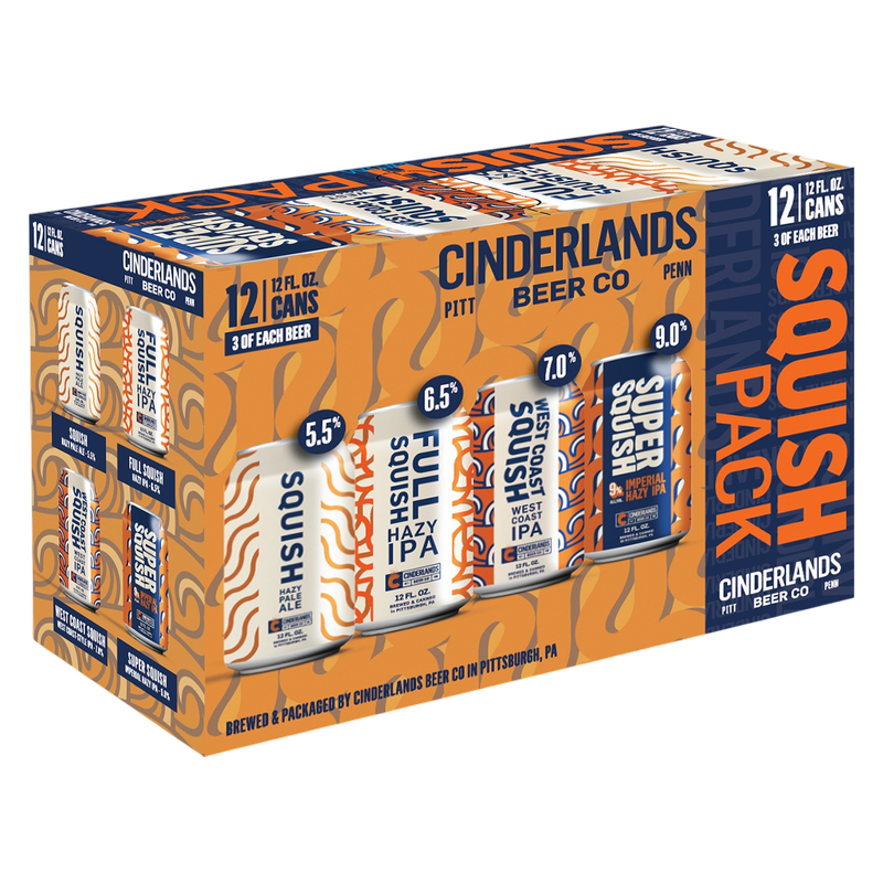 Cinderland's Squish Variety Pack 12pk 12oz Can - Delivered In As Fast ...