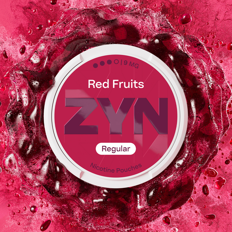 ZYN Regular Red Fruits 9mg, 21pcs : fast delivery by App or Online