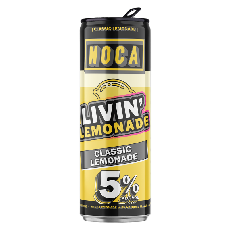 NOCA Livin' Lemonade 12pk 12oz Can 5.0% ABV - Delivered In As Fast As ...