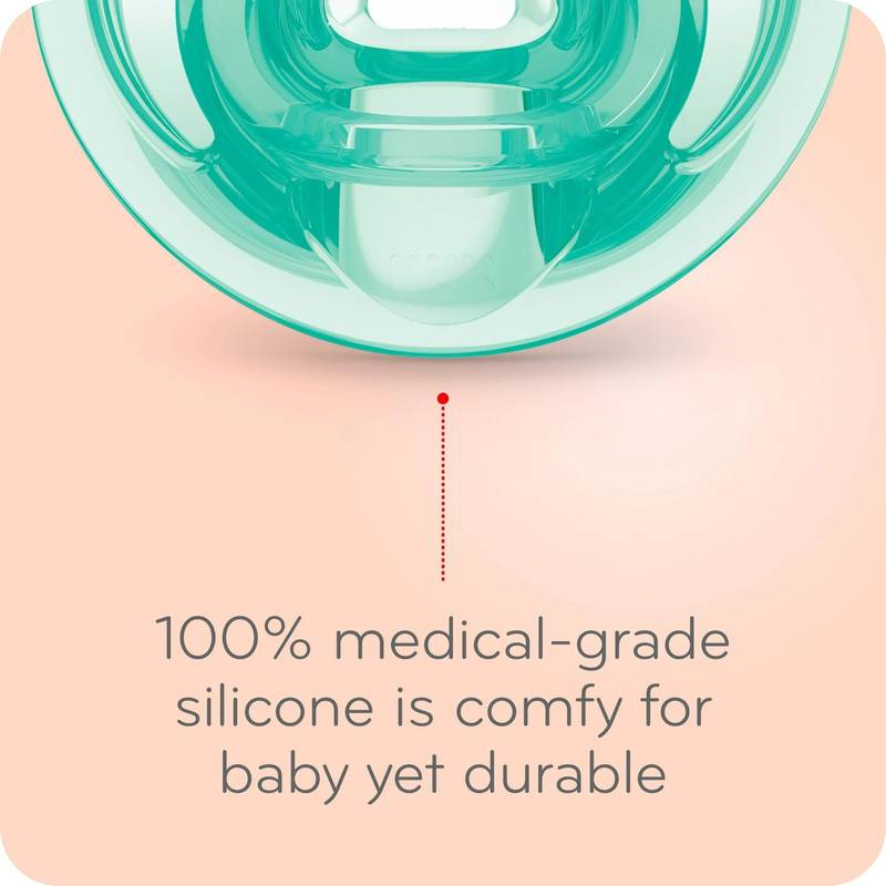 NUK Comfy™ Orthodontic Pacifiers, 0-6M, Neutral, Unisex, 3 Pack ...