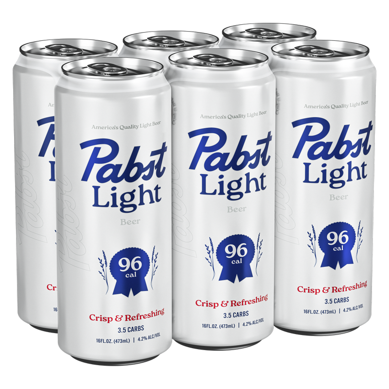 Pabst Light 6pk 16oz Can 4.2% ABV - Delivered In As Fast As 15 Minutes ...