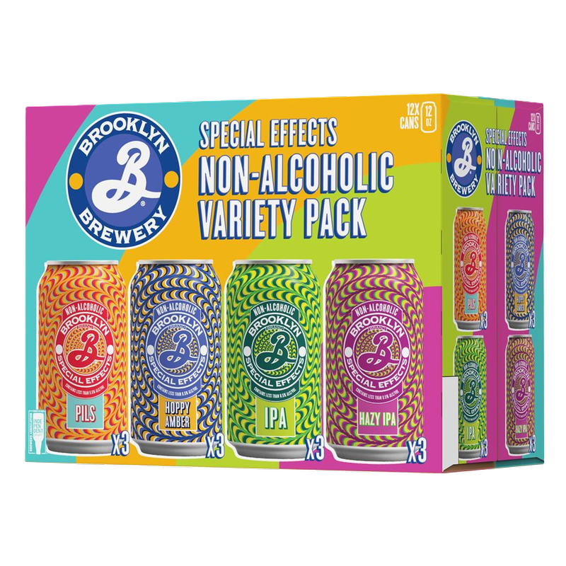 Brooklyn Brewery Special Effects Variety Pack 12pk 12oz Can 0.5% ABV ...