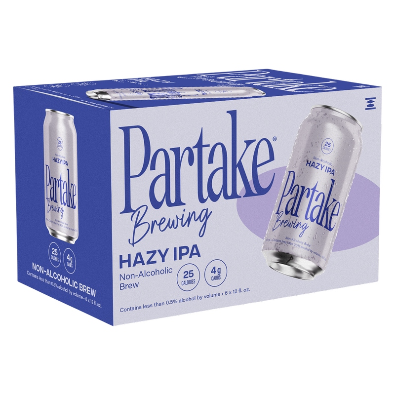 Partake Brewing Non-Alcoholic Hazy IPA (6PKC 12 OZ) - Delivered In As ...