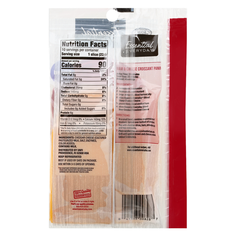 Essential Everyday Sliced Sharp Cheddar Cheese 8oz - Delivered In As ... Essential Everyday Sliced Sharp Cheddar Cheese 8oz - Delivered In As ...