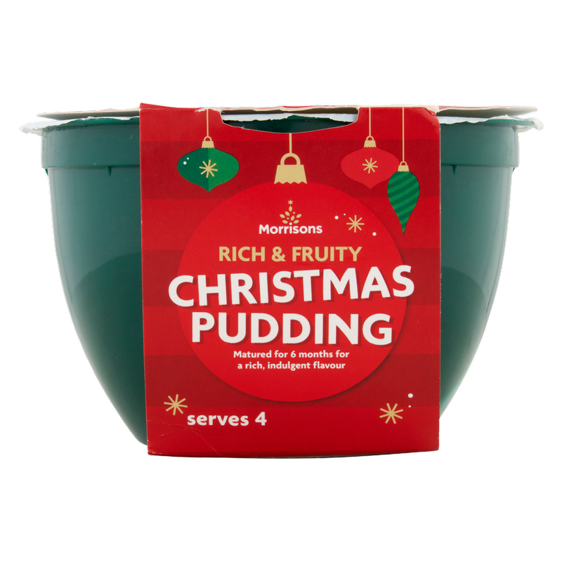 Morrisons Christmas Pudding, 400g : Bakery fast delivery by App or Online