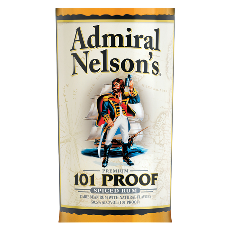Admiral Nelson Spiced Rum 750ml (101 proof) - Delivered In As Fast As ...