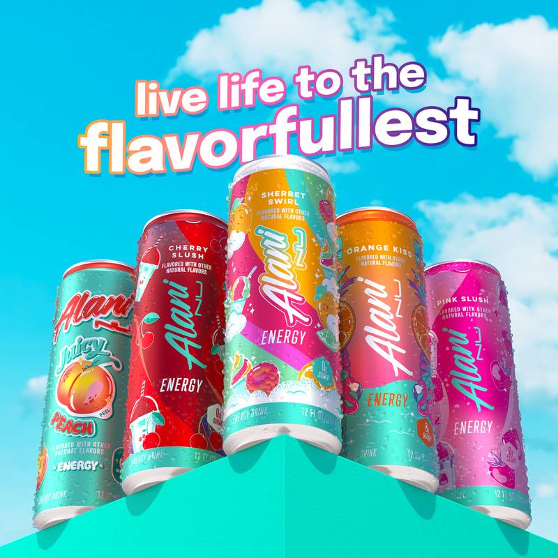 Alani Energy Sherbert Swirl 12oz Can - Delivered In As Fast As 15 ...
