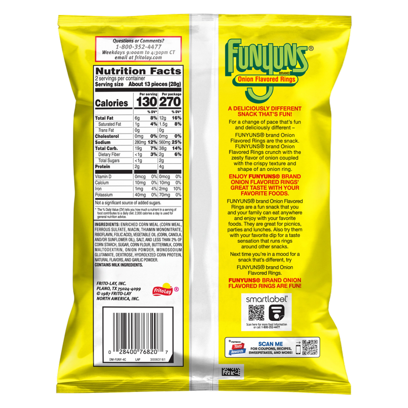 Funyuns Regular, 2oz - Delivered In As Fast As 15 Minutes - SNAP EBT ...