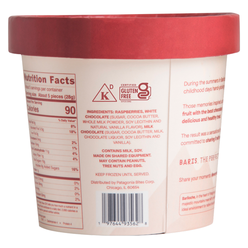 Baris Dipped Raspberries Double White & Milk Chocolate, 5.3oz ...