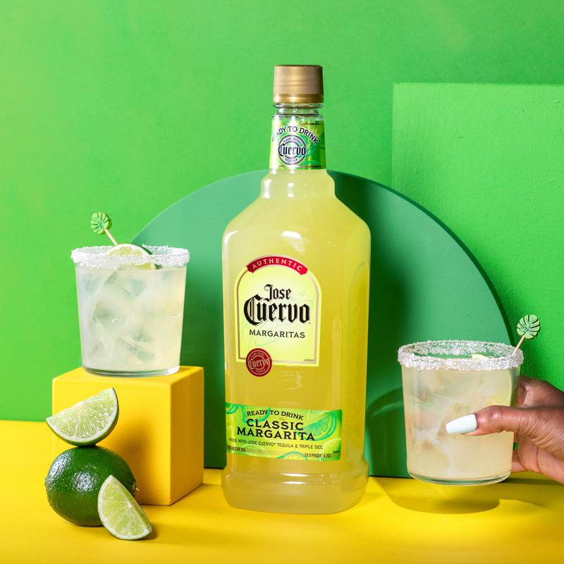Jose Cuervo Authentic Margarita Classic Lime Ready To Drink Cocktail 4 Pk 200ml Bottle 995 Abv