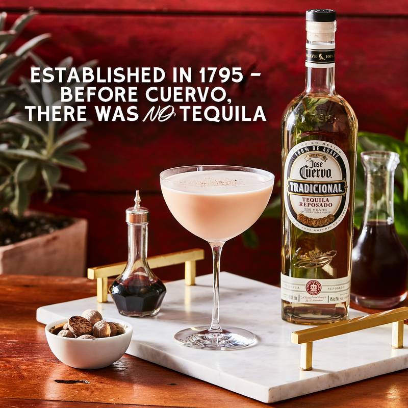 Jose Cuervo Tradicional Reposado with Shaker Tequila 750ml (80 Proof ...