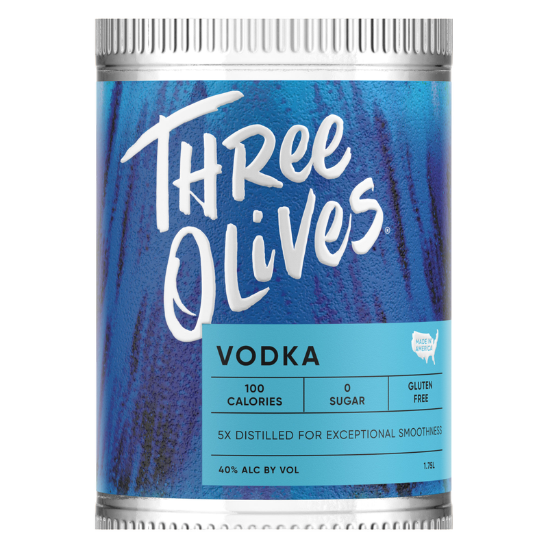 Three Olives Vodka Original 1.75L (80 Proof) - Delivered In As Fast As ...