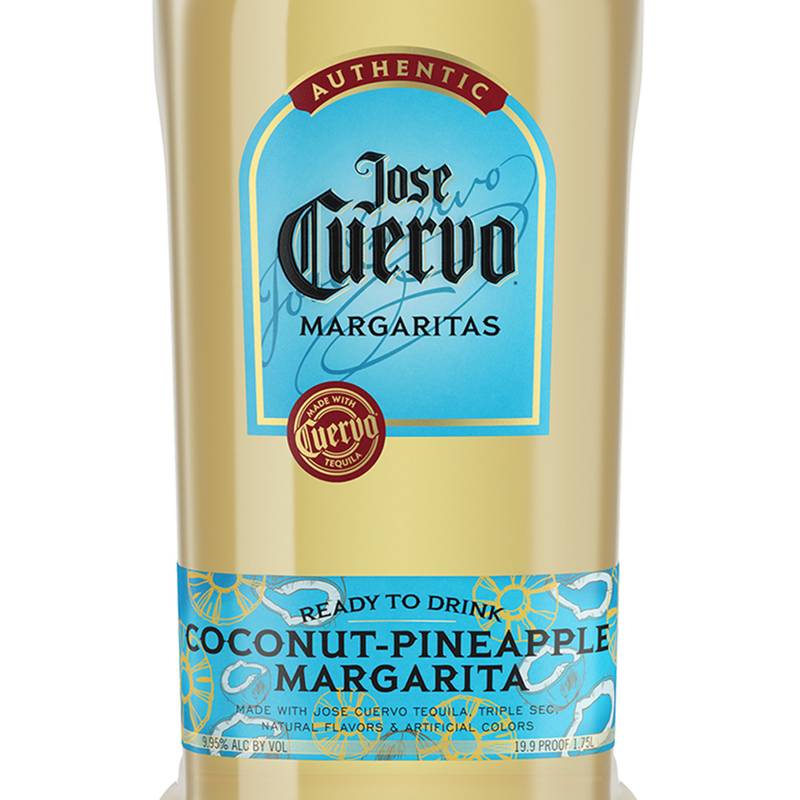 Jose Cuervo Authentic Margarita Coconut Pineapple Ready to Drink ...