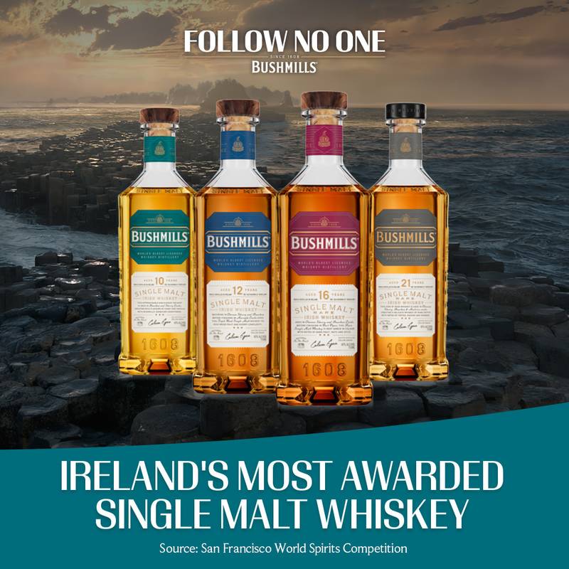 Bushmills 12 Year Irish Whiskey 750ml (80 Proof) - Delivered In As Fast ...