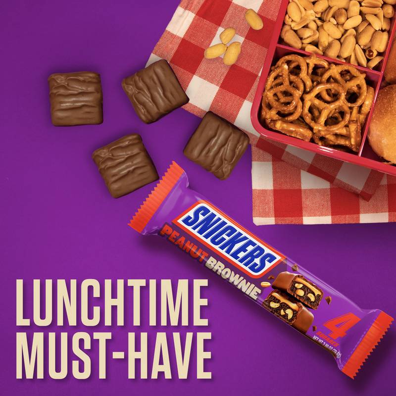 Snickers Peanut Brownie Share Size, 2.4oz - Delivered In As Fast As 15 ...