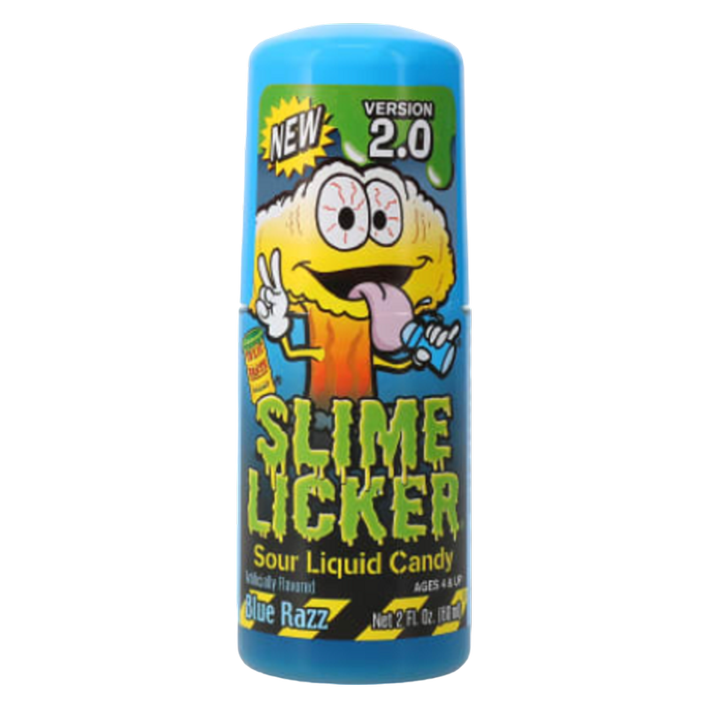 Toxic Waste® Slime Licker 2.0 Sour Liquid Candy, 2oz - Delivered In As ...