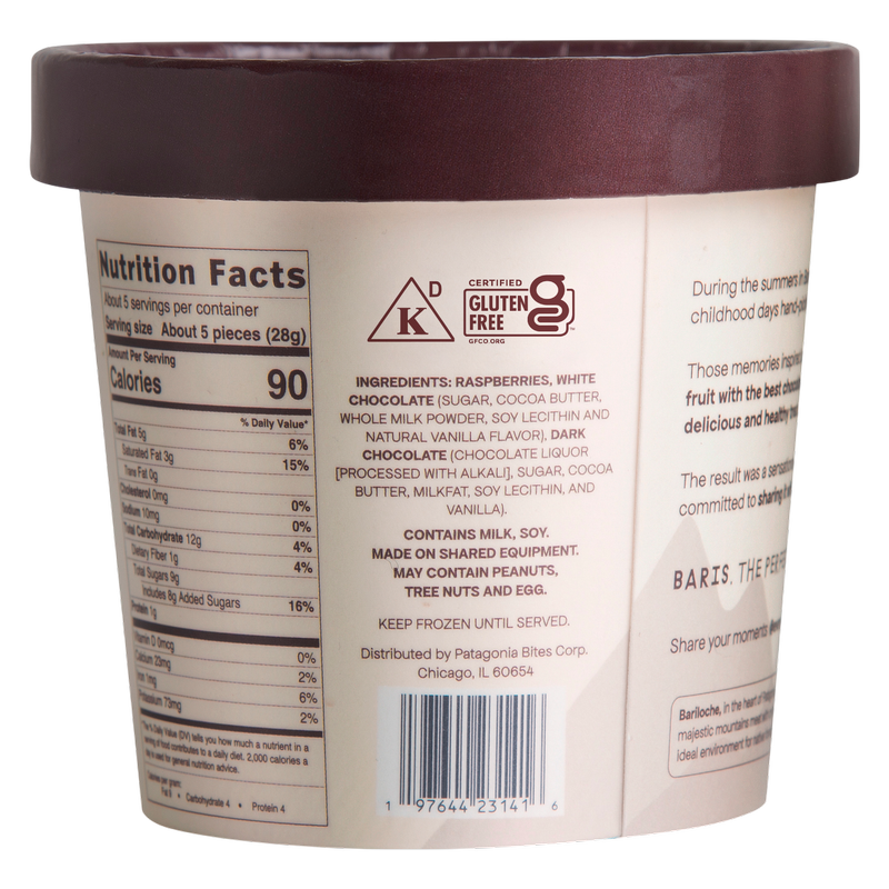 Baris Dipped Raspberries Double White & Dark Chocolate, 5.3oz ...