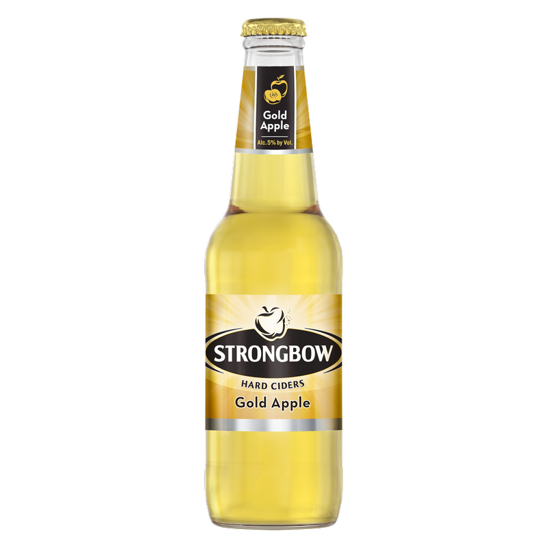 Strongbow Gold Apple 6pk 12oz Btl 5.0% ABV - Delivered In As Fast As 15 ...