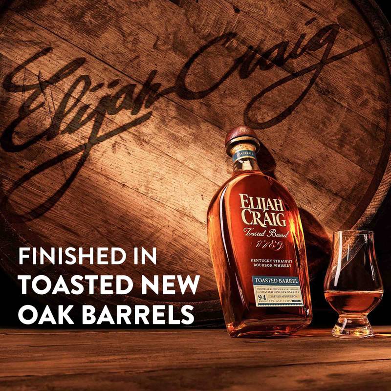 Elijah Craig Toasted Barrel Bourbon (94 proof) - Delivered In As Fast ...