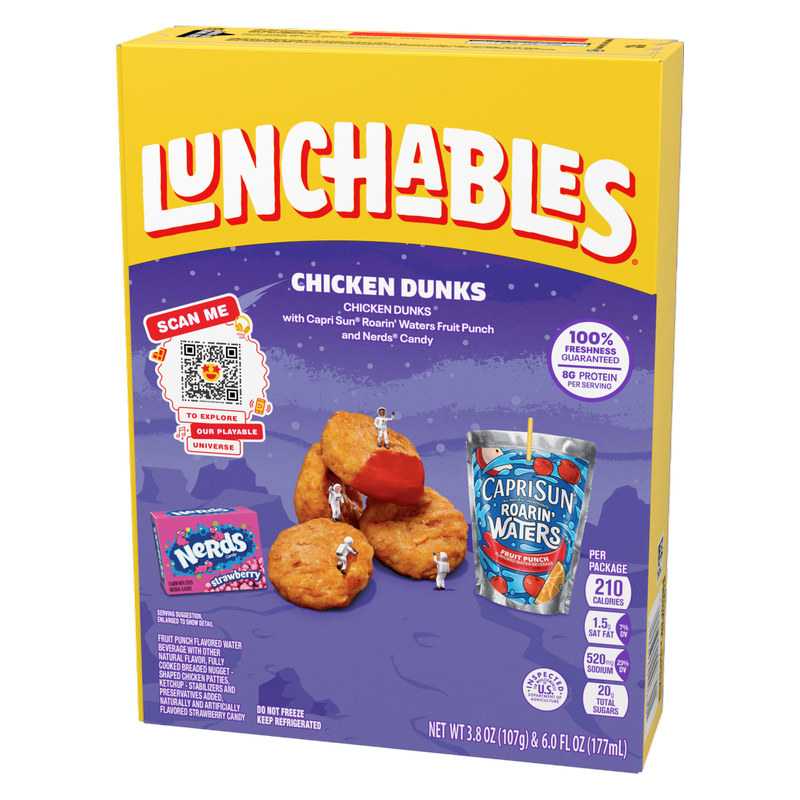 Lunchables Chicken Dunks Meal Kit with Capri Sun - 9.8oz - Delivered In ...