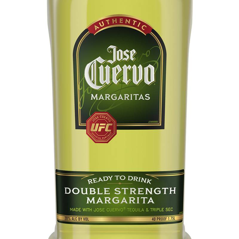 Jose Cuervo Double Strength Authentic Margarita 1.75L (40 Proof ...