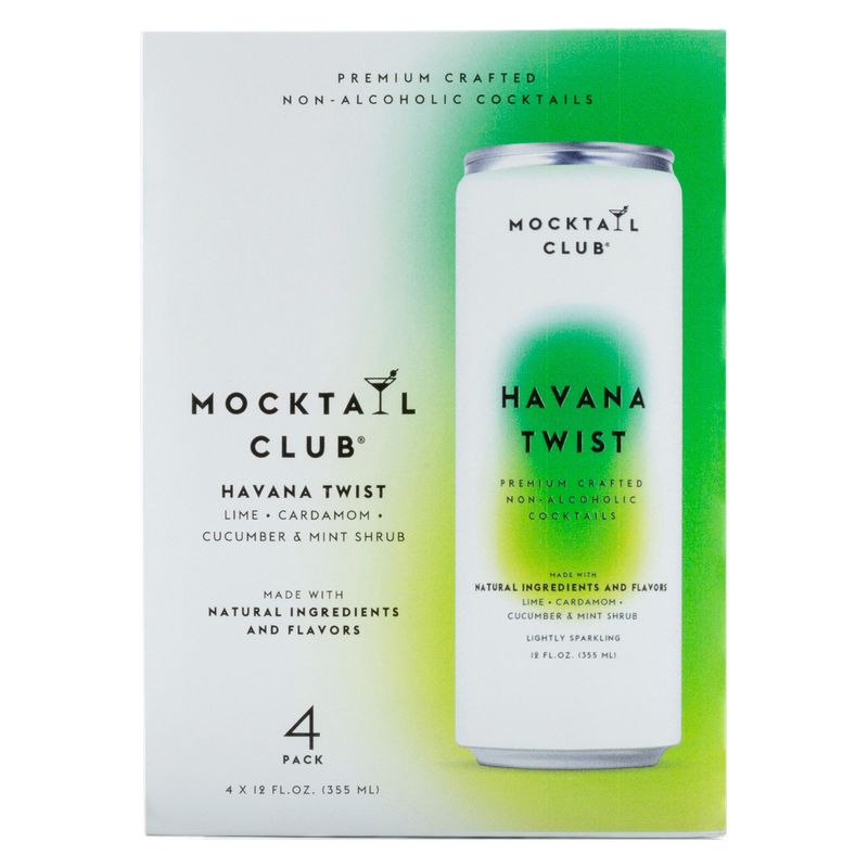Mocktail Club Havana Twist Non-Alcoholic Cocktails 4pk 12oz Can ...