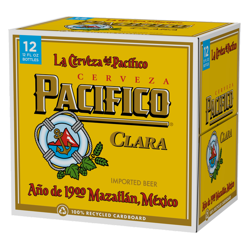 Pacifico 12pk 12oz Btl 4.4% ABV - Delivered In As Fast As 15 Minutes ...
