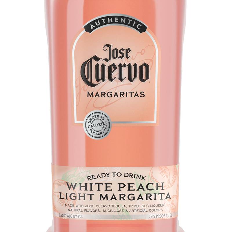 Jose Cuervo Authentic Margarita White Peach Light Ready to Drink ...