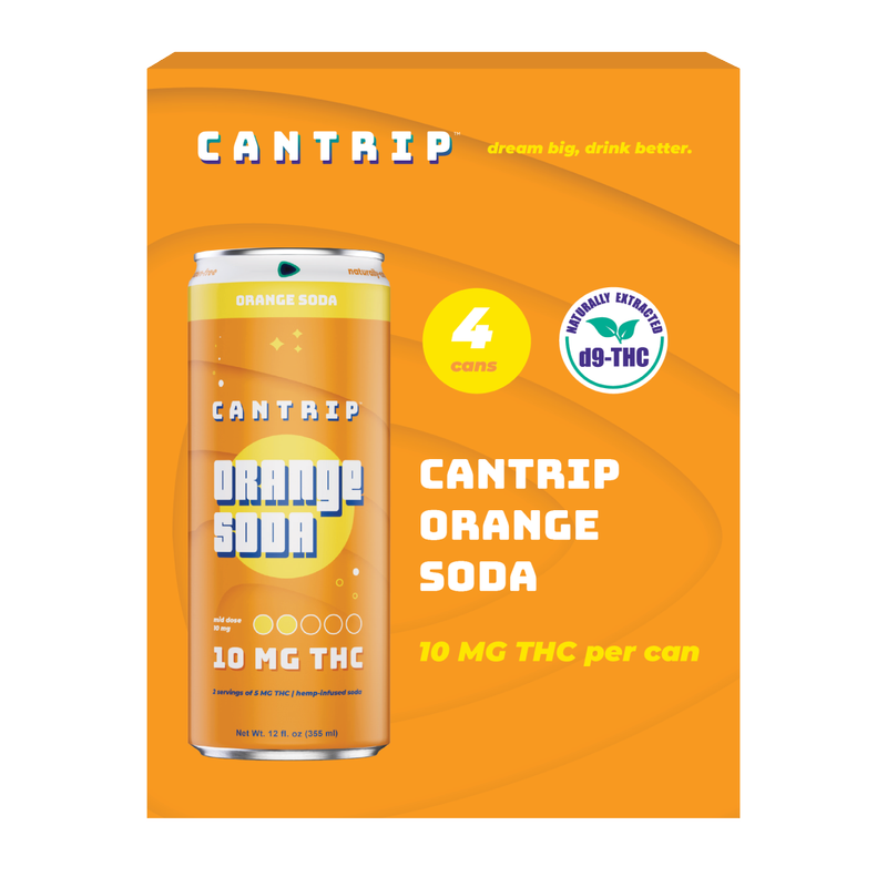 Cantrip Orange Soda 10mg THC Soda 4pk 12oz Can - Delivered In As Fast ... Cantrip Orange Soda 10mg THC Soda 4pk 12oz Can - Delivered In As Fast ...