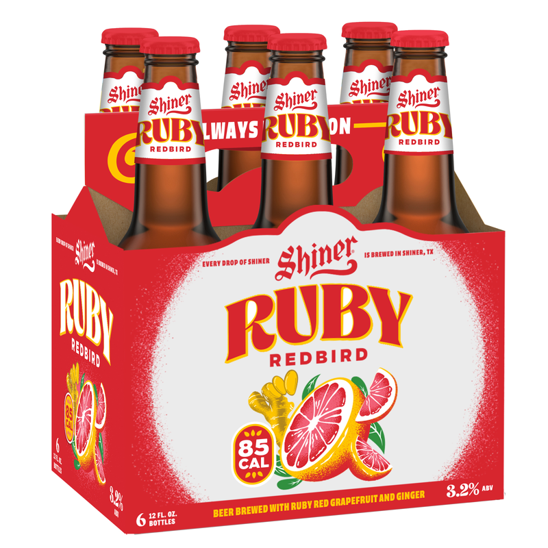 Shiner Bock Ruby Redbird 6pk 12oz Btl 4% ABV - Delivered In As Fast As ...