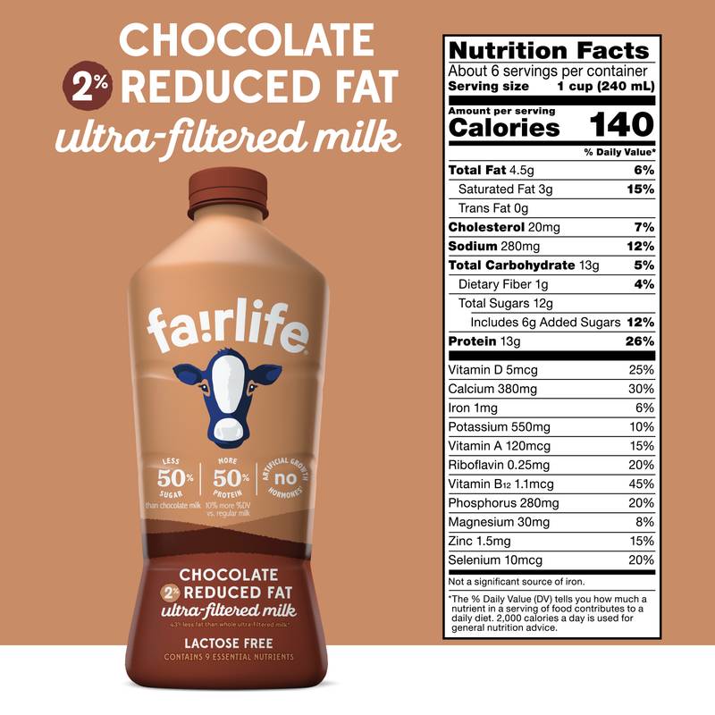 Fairlife 2% Chocolate Milk 52oz Btl - Delivered In As Fast As 15 ...