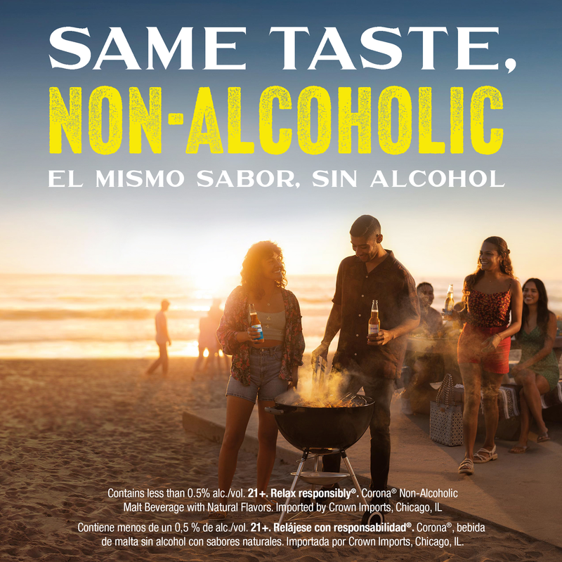 Corona Non-Alcoholic 6pk 12oz Btl 0.5% ABV - Delivered In As Fast As 15 ...