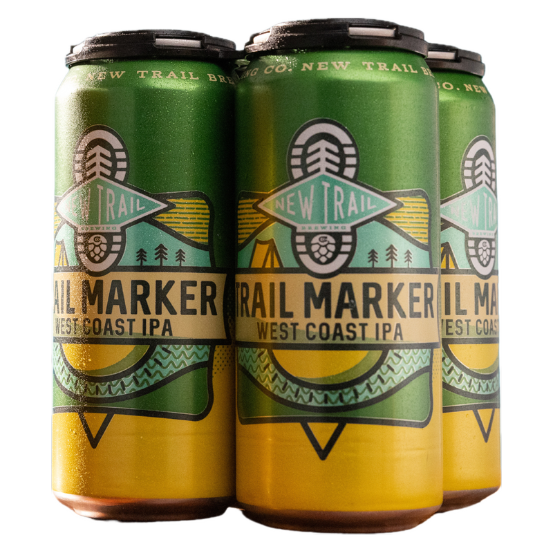 New Trails Trail Marker IPA 4pk 16oz Can 6.5% ABV - Delivered In As ...