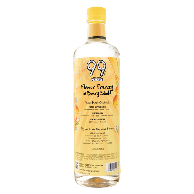 99 Peaches Liqueur 750ml (99 Proof) - Delivered In As Fast As 15 ...