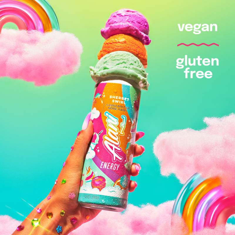 Alani Energy Sherbert Swirl 12oz Can - Delivered In As Fast As 15 ...
