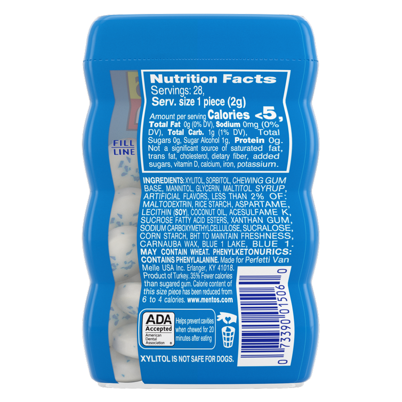 Mentos Fresh Mint Gum, 28 ct - Delivered In As Fast As 15 Minutes ...