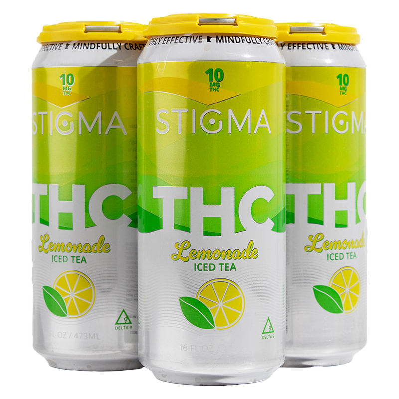 Stigma 10mg THC Lemonade Tea 4pk 16oz Can - Delivered In As Fast As 15 ...