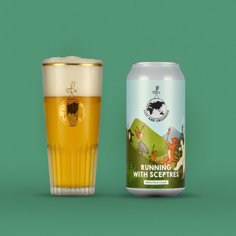 Lost & Grounded Running With Sceptres IPA, 440ml : Alcohol fast ...
