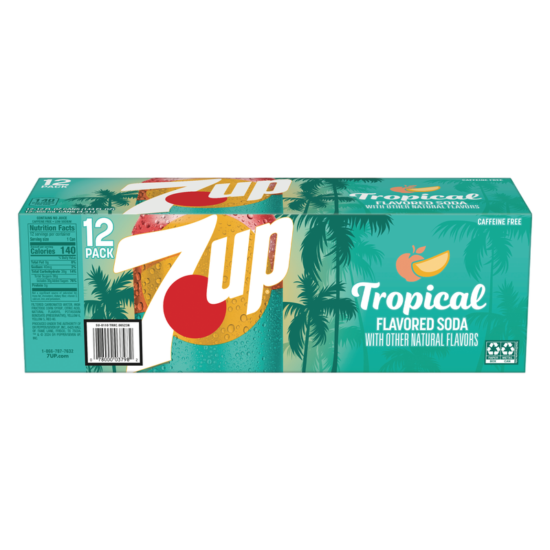 7UP Tropical 12pk 12oz Can - Delivered In As Fast As 15 Minutes - SNAP ...