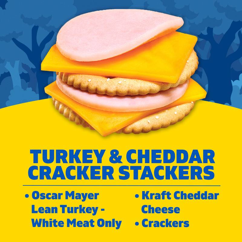 Lunchables Turkey & Cheddar with Crackers - 3.2oz - Delivered In As ...