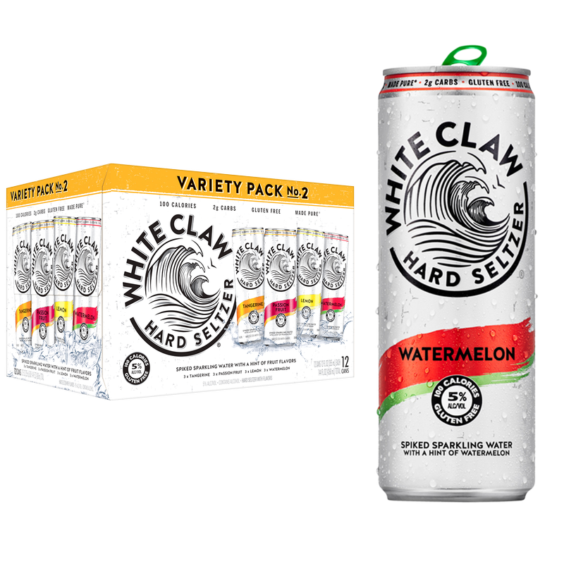 White Claw Hard Seltzer Surf Variety Pack 12pk 12oz Can 5.0% ABV ...