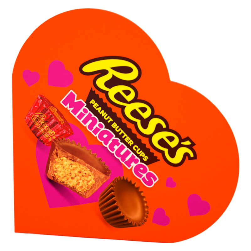 Reese's Miniatures Mini Heart Box, 3.6oz - Delivered In As Fast As 15 ...
