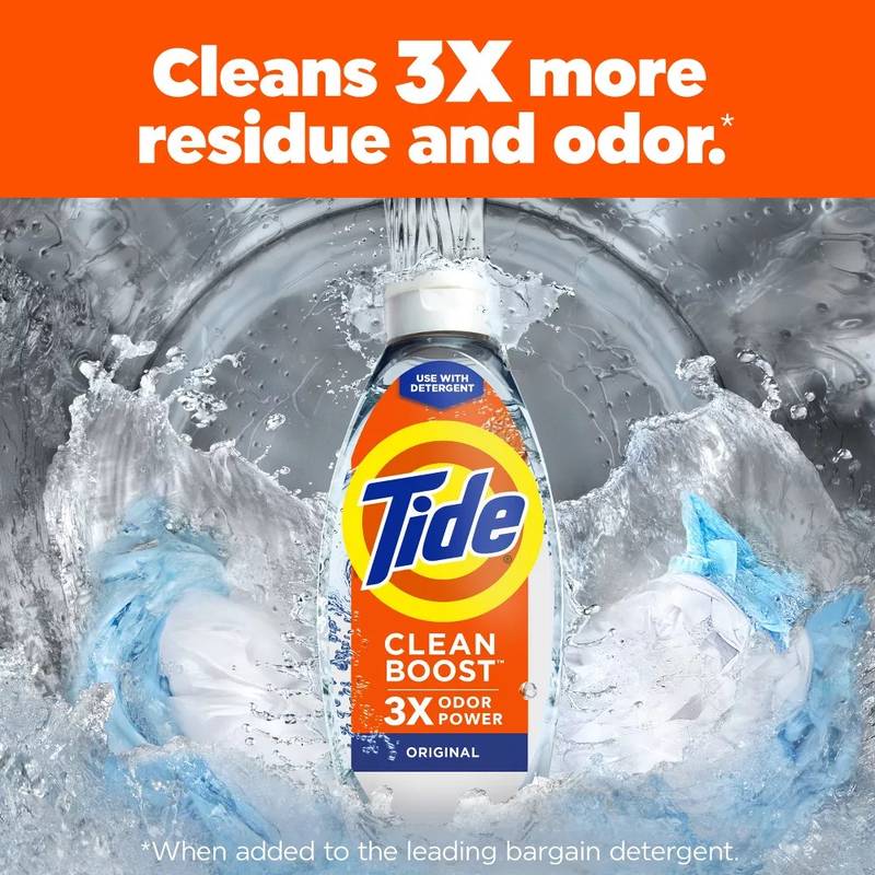 Tide Clean Boost in-Wash Scent Booster, Original, 48 Fl. Oz ...