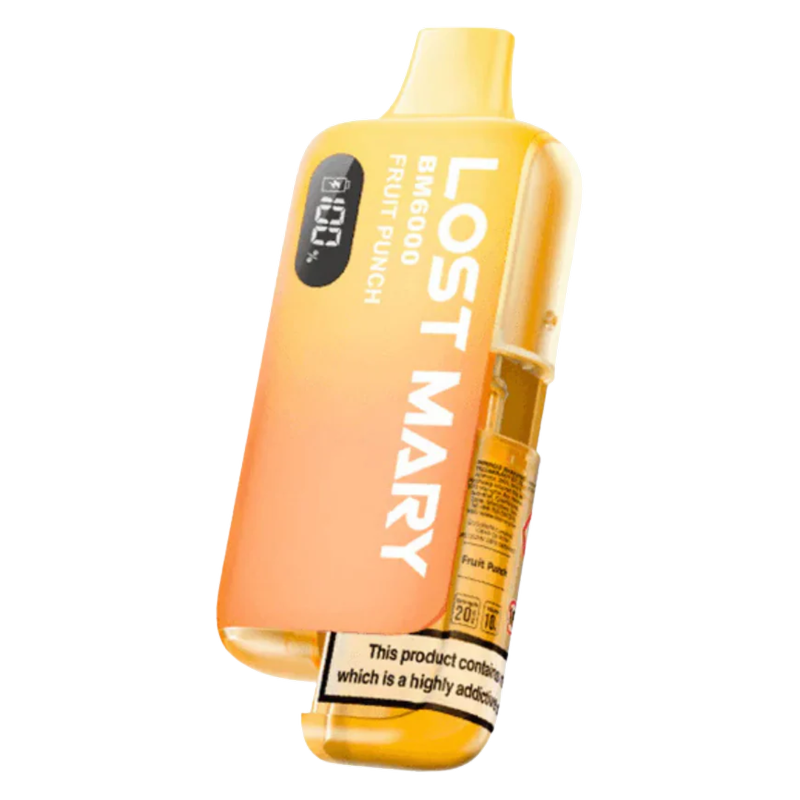 Lost Mary BM6000 Refillable Kit Strawberry Kiwi 20mg/ml, 1pcs : fast delivery by App or Online
