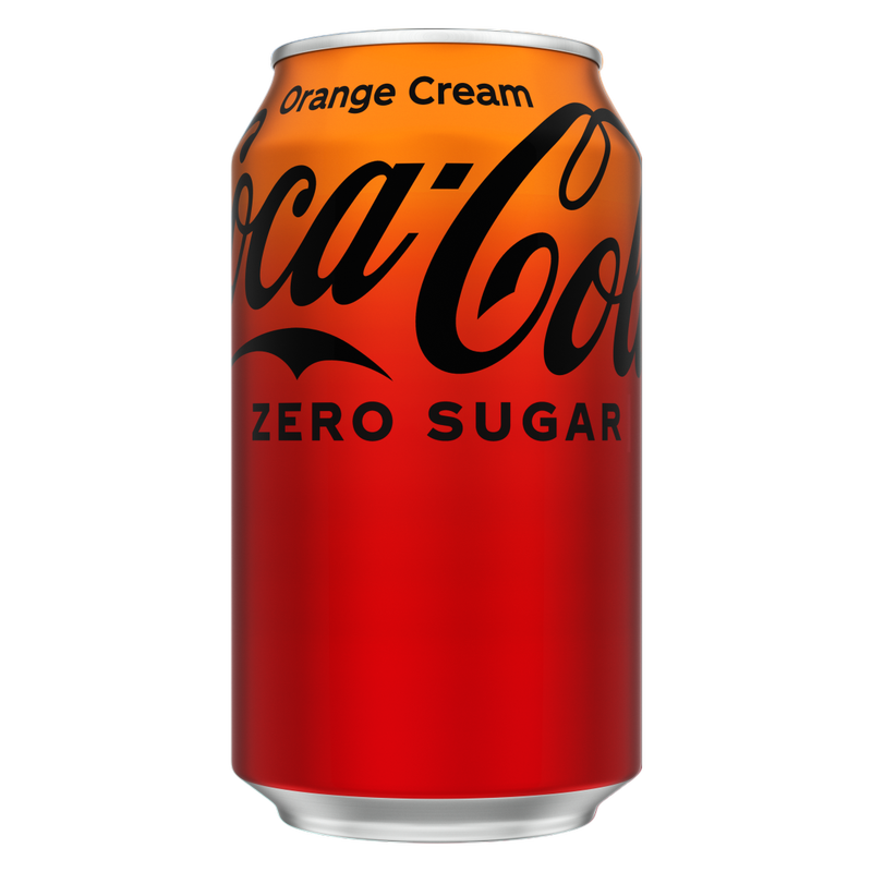 Coca-Cola Orange Cream Zero Sugar 12pk 12oz Can - Delivered In As Fast ...