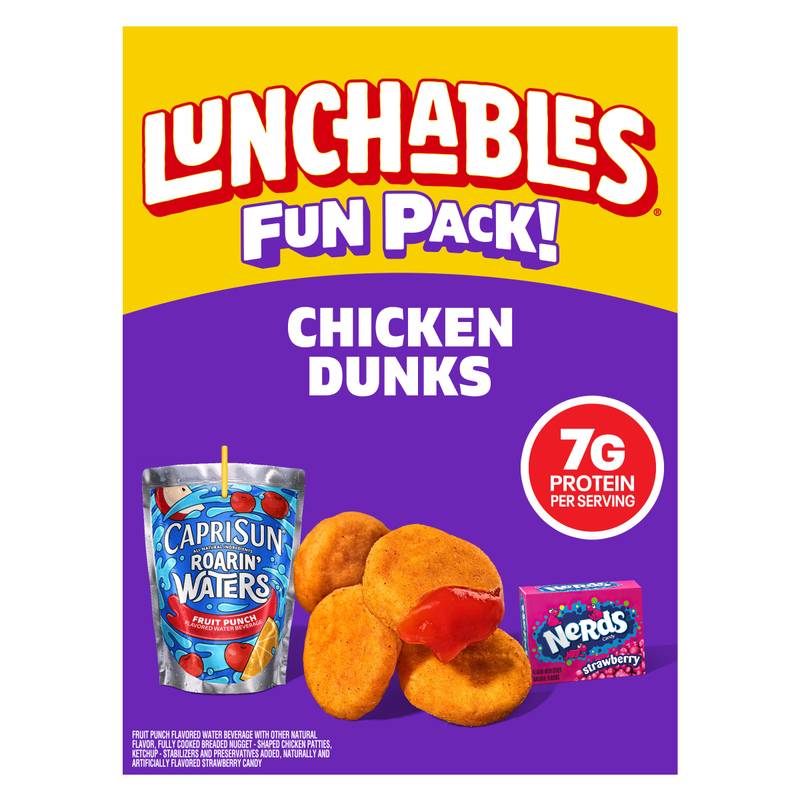 Lunchables Chicken Dunks Meal Kit with Capri Sun - 9.8oz - Delivered In ...