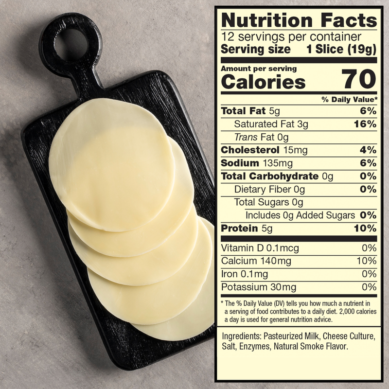 Sargento Natural Provolone Sliced Cheese - 12 slices - Delivered In As ...