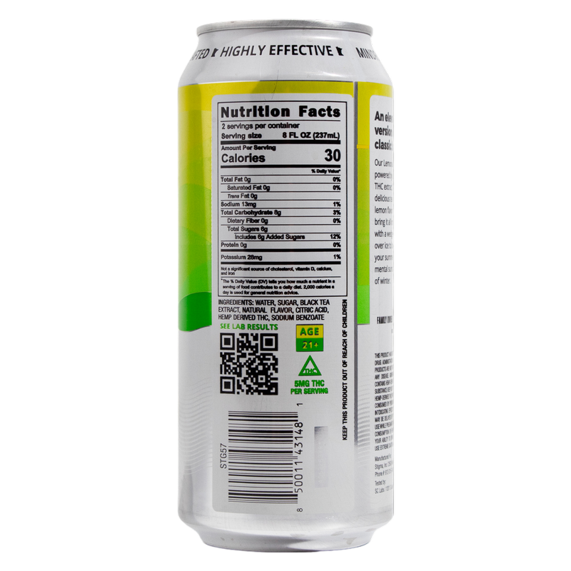Stigma 10mg THC Lemonade Tea 4pk 16oz Can - Delivered In As Fast As 15 ...