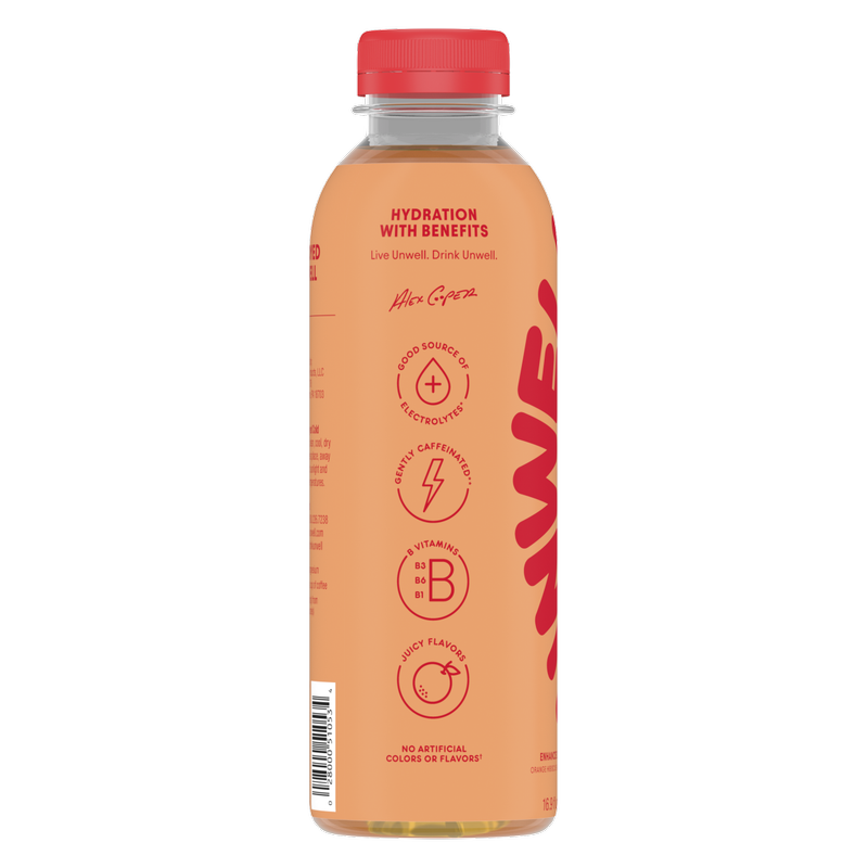 Unwell Orange Hibiscus Hydration Drink 16.9oz Btl - Delivered In As ...
