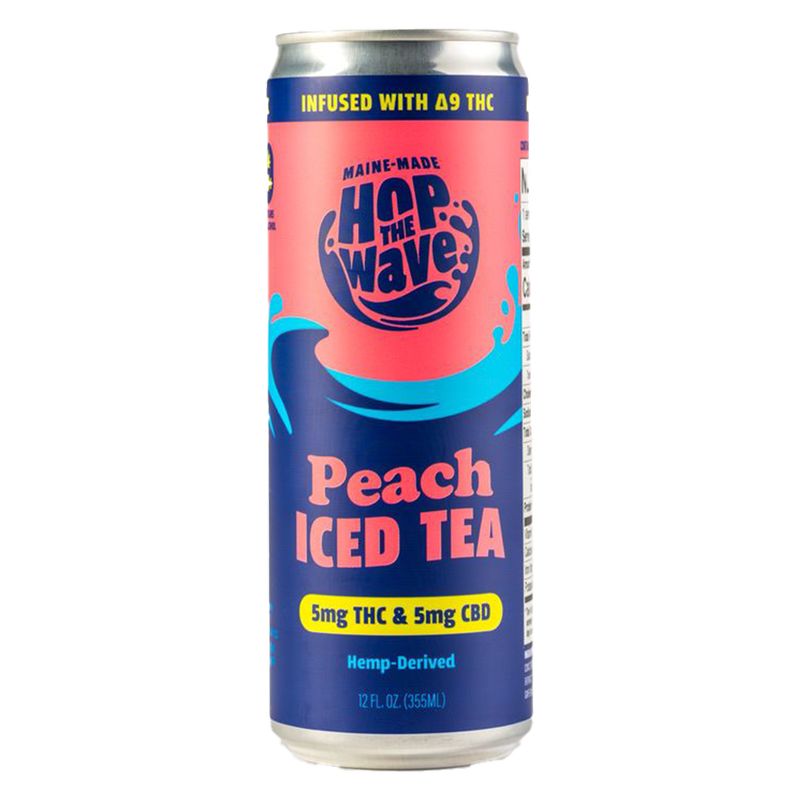 Hop The Wave THC 5mg Variety Pack Teas 8pk 12oz Can - Delivered In As ...